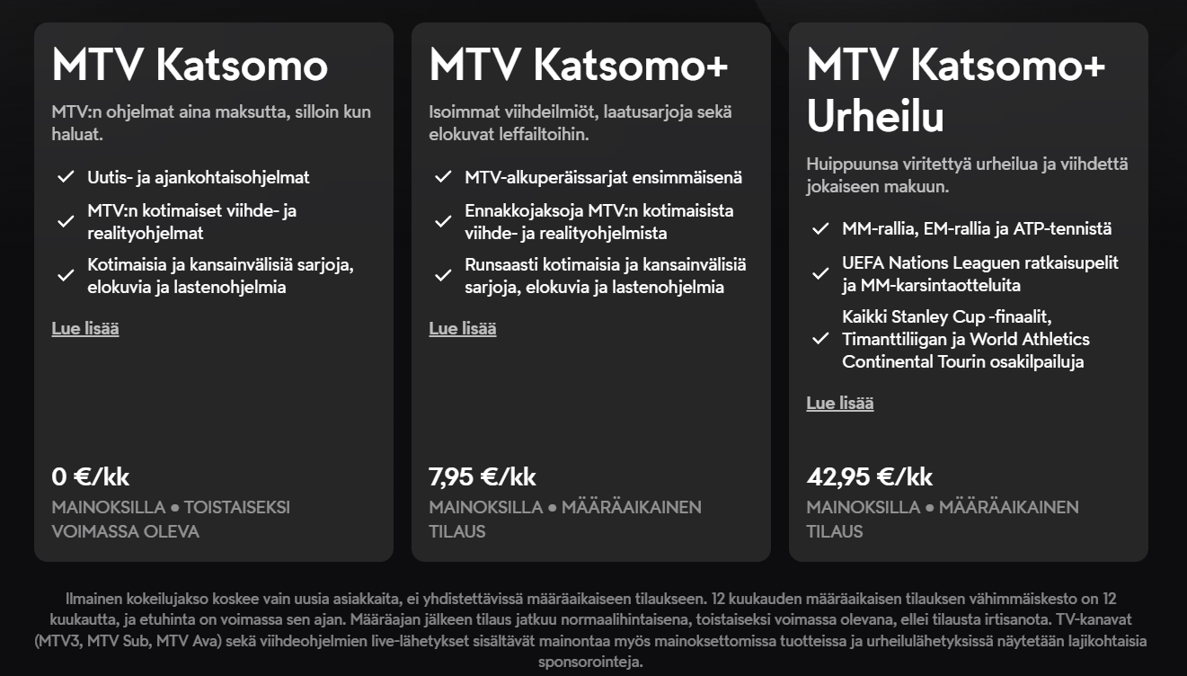 Liiga livestream ja TV. Liiga tänään MTV Katsomosta SM-Liiga.com