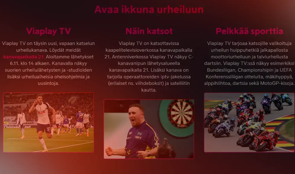 Uusi ilmainen Viaplay TV näyttää myös jääkiekkoa! - SM-liiga.com